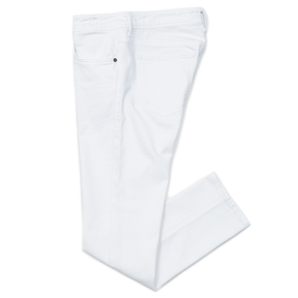 INCOTEX BLUE DIVISION（インコテックス ブルーディヴィジョン）Slim Fit ウォッシュドストレッチドリルスリムテーパードパンツ BDPS0003-00530S ...