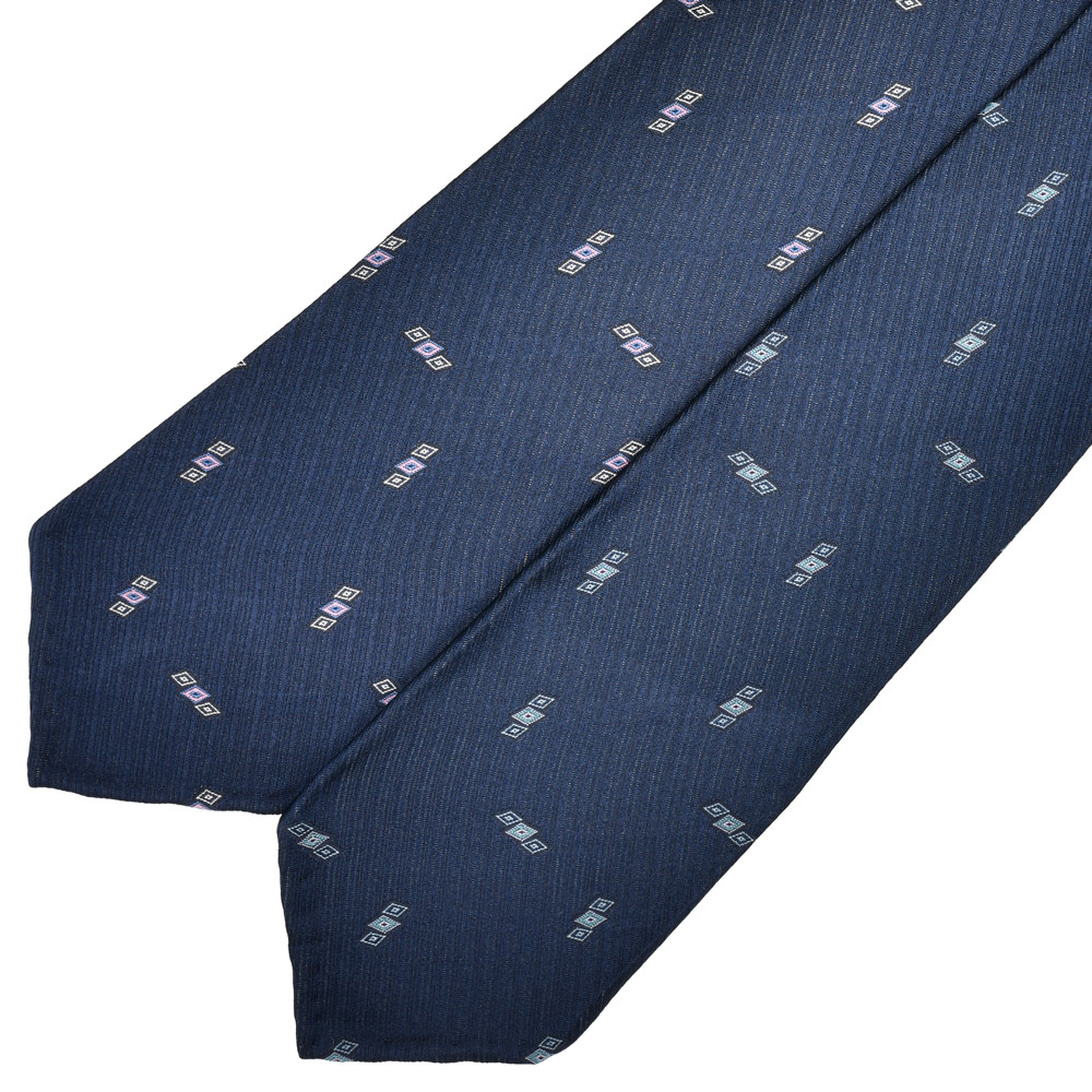 【SALE】TIE YOUR TIE（タイ ユア タイ）シルクダイアパターンタイ / セッテピエゲ 18255217179｜guji online shop（グジ オンラインショップ）