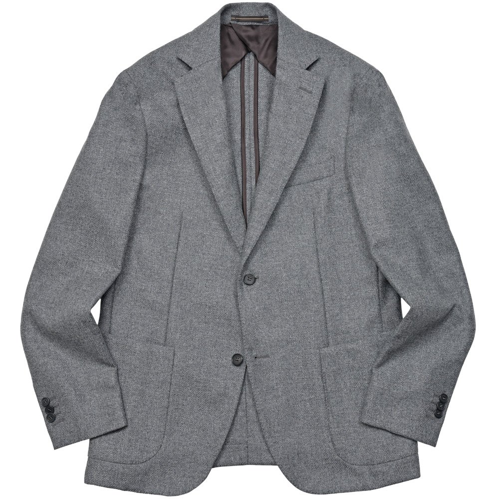 INCOTEX（インコテックス）ウールライトツィード2Bジャケット 470-41704(M) 17056301052｜guji online shop（グジ オンラインショップ）